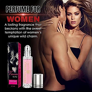 ANAYPH Nouveou Phero Perfume, Venom Scents Pheromones for Women, Roll on Pheromone Perfume for Women, Long Lasting Pheromone Oil for Women to Attract Men, Pheromones to Attract Men for Women (10ml)