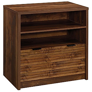 Sauder Harvey Park Engineered Wood Lateral File Storage Cabinet in Grand Walnut