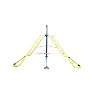 Athletic Bar Expandable Gymnastics Bar Horizontal Kip Bar Junior Training Adjustable Height Jungle Gym Children Folding Monkey Bars Climbing Tower Playground Balance Bar Gymnasts Purple