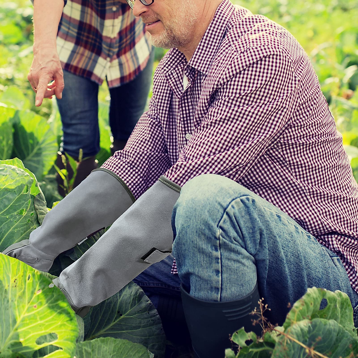 Treedeng Rose Pruning Gloves Long Gardening Gloves Thorn Proof with Forearm Protection for Women