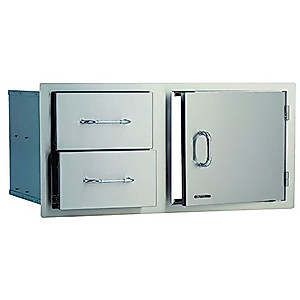 Bull Outdoor Products 55875 38 Inch Door/Drawer Combo, 38", Stainless Steel