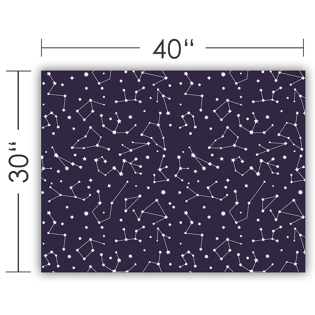 Grow Wild Baby Blanket 30x40 Inch | Super Soft & Plush Minky for Boy or Girl | 2-Pack of Travel, Nursery, Stroller, Swaddle or Receiving Blankets | Double Layer Dotted with Stars & Moons
