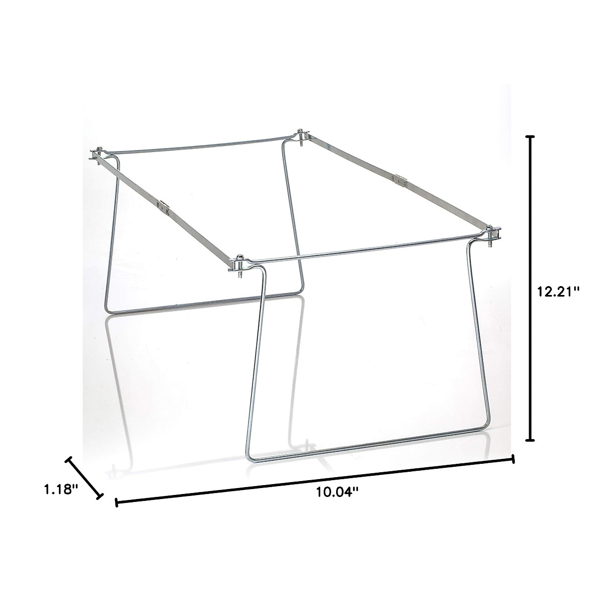 Officemate Hanging File Frame, 24-27, Letter Size, Steel, 4 Sets (91965)