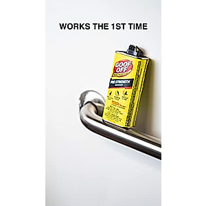 Goof Off Professional Strength Remover, 6 fl. oz, Latex Paint and Adhesive Remover