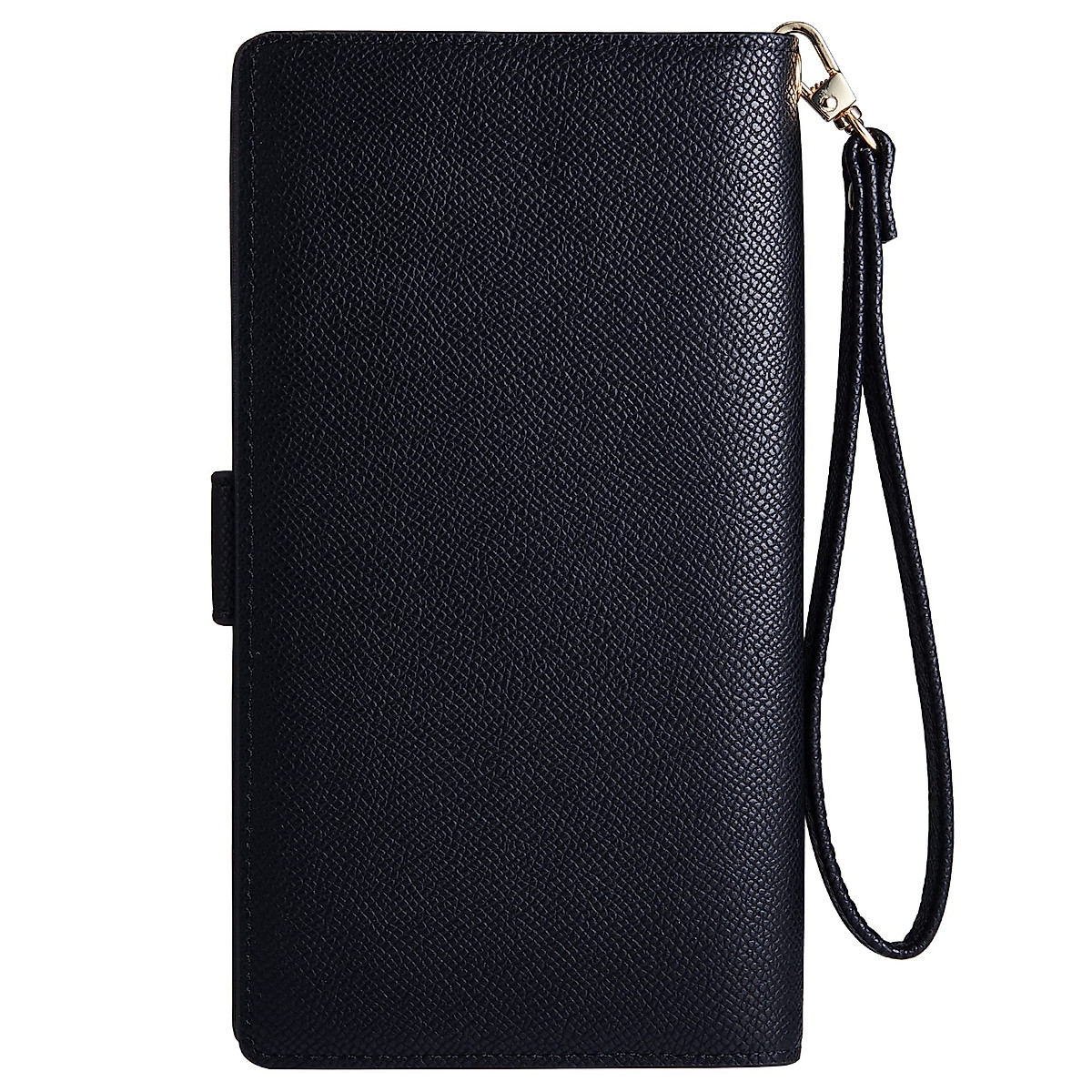 Fanaztee Women's Leather Organizer Wallets Clutch Purse with Checkbook and Cards Holder - 2 Styles