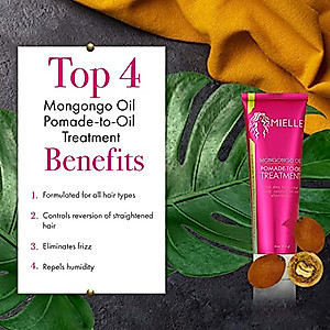 Mielle Organics Mongongo Oil Pomade-to-Oil Treatment, 4 Ounces