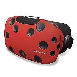 Hyperkin GelShell Silicone Skins for HTC Vive and Controllers (Red)