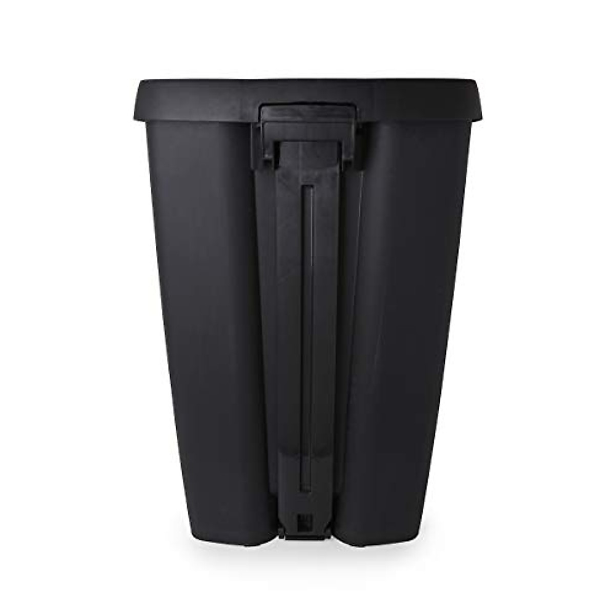 Umbra 084200-047 Brim Step On Trash Can, Black, 13 Gallon