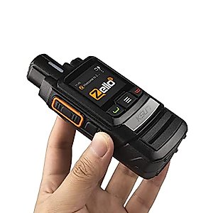 Walkie Talkie Phones Zello PTT Button APP WiFi Mobile Radio 3G/4G Network 100 Miles Long Range Smartphone GPS Android KSUN ZL60