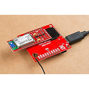 SparkFun GPS-RTK2 Board - ZED-F9P (Qwiic) High-Precision Breakout No Soldering Required Breadboardable Contains a Rechargeable Backup Battery Allowing a Warm-Start decreasing time-to-First-fix