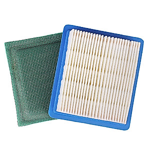 Yerbay 36046 740061pre filter and Air Filter for Tecumseh OH95 OHH45 OHH50 VLV50 VLV55 VLV60 VLV66 VLV126