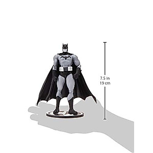 Entertainment Earth Batman Black and White Hush by Jim Lee Action Figure, Multicolor
