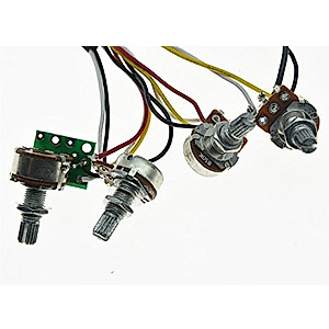 KAISH Prewired 2 Band Active Passive EQ Equalizer Electric Bass Preamp Circuit