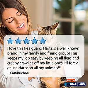 Hartz UltraGuard Topical Flea & Tick Prevention for Cats and Kittens - 3 Monthly Treatments