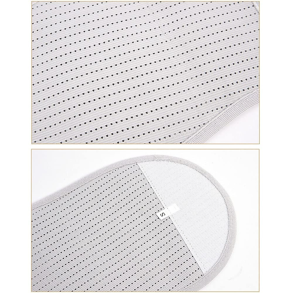 Self-Heating Back Brace For Lower Back Pain Relief Lumbar Support Belt With 3 Removable Lumbar Pads And Support Plates Women Men Sciatica Scoliosis Herniated Disc Breathable Grey ( Size : XL/X-Large )