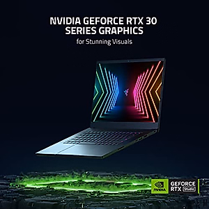 Razer Blade 15 Gaming Laptop: NVIDIA GeForce RTX 3060-11th Gen Intel 8-Core i7 CPU - 15.6” QHD 240Hz - 16GB RAM - 1TB SSD - CNC Aluminum - Chroma RGB - THX Spatial Audio - Thunderbolt 3