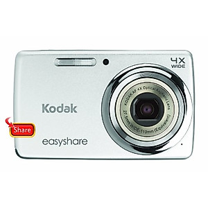 Kodak EasyShare M532 14 MP Digital Camera with 4x Optical Zoom and 2.7-Inch LCD - Silver