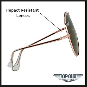 Sun-Staches Top Gun Official Maverick Aviator Sunglasses UV 400 One Size Fits Most