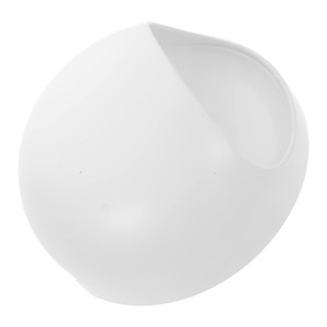 STOBAZA 5pcs Box Wall-Mounted Storage Box Floating Remote Holder Phone Holders Phone Holder Stand Wall Mount Phone Bracket Charger Holder Cabinet Office White Pp