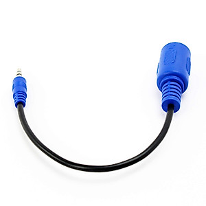 ZAWDIO - MIDI to 3.5mm Breakout Cable for - Akai, Korg, Line6, LittleBits - Midi Female to TRS 3.5mm Male - MPC Studio,Touch, MPX8, Electribe 2,SQ-1