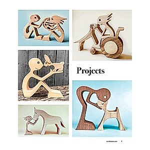 Making Wooden People & Pets with Personality: 24 Easy Projects for the Scroll Saw (Fox Chapel Publishing) Full-Size Patterns for Beginners and Intermediate Scrollers to Create Handmade Gifts in Wood
