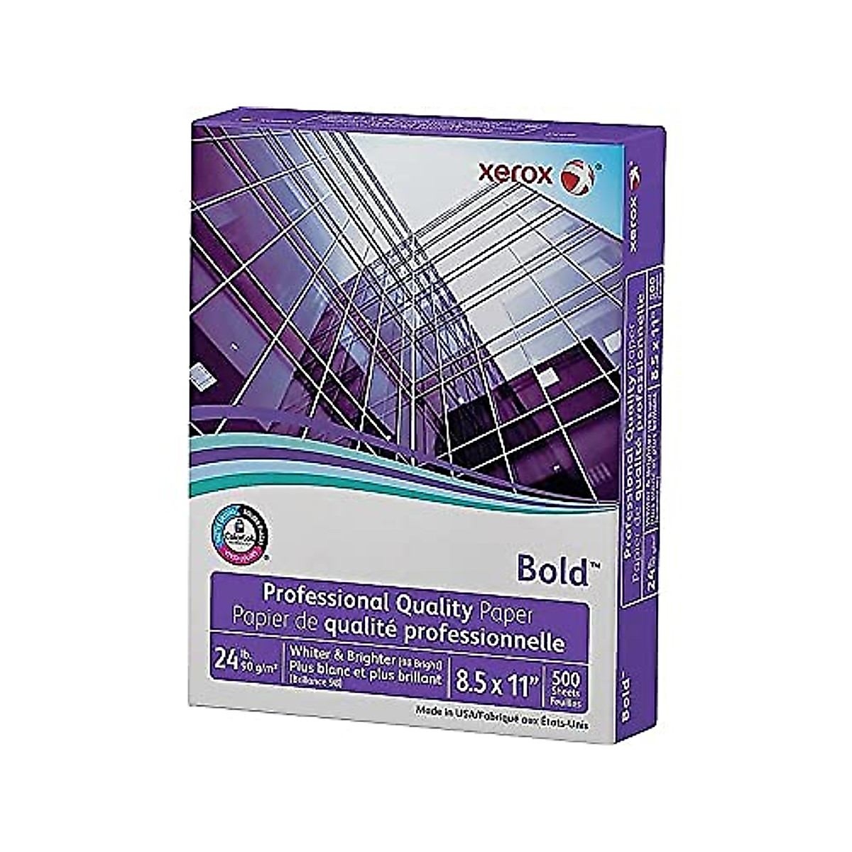 Xerox 3R13038 Bold Professional Quality Paper, 98 Bright, 8 1/2 X 11, White, 500 Sheets/Rm (Xer3r13038)