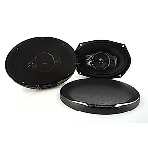 Kenwood KFC-6985PS 6 x 9 Inches Performance Series 4-Way Coaxial Speakers, Set of 2