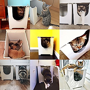 Modkat Flip Litter Box Includes Scoop and Reusable Liner - Gray