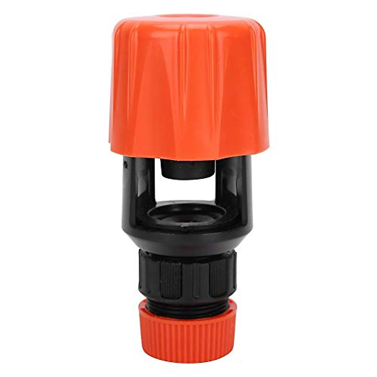 Pipe Connector, Ymiko Garden Hose Fitting Quick Connector Universal Tap Pipe Connector Kitchen Faucet Adapter Watering Irrigation Tools (Orange)