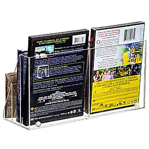 Better Display Cases Acrylic Wall Mount for Movie Night Kit & Home Theater Entertainment Room (HD005/A112)