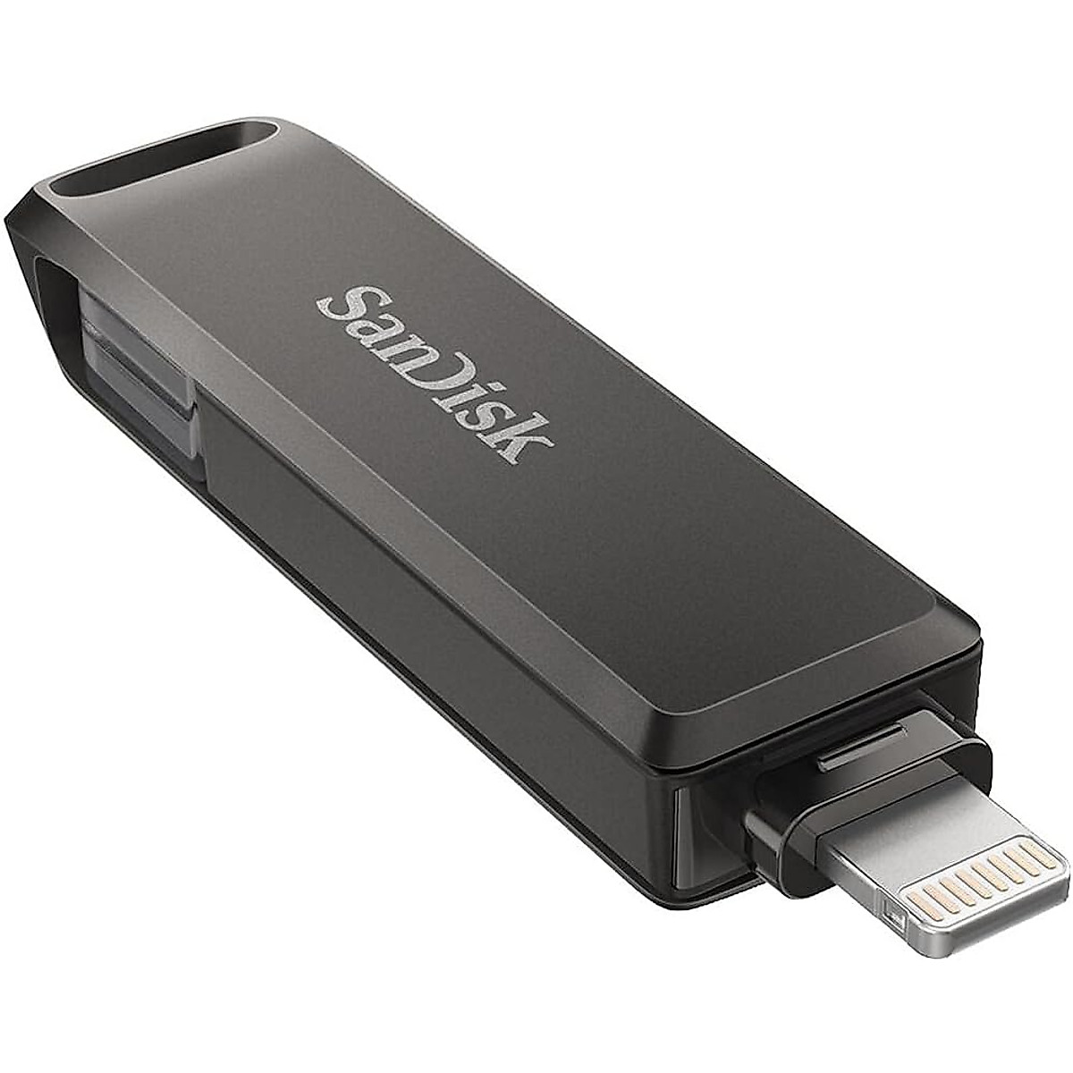 SanDisk 64GB iXpand Flash Drive Luxe - The 2-in-1 USB for iPhone, iPad, and Computer - Thumb Drive with Lightning and USB Type-C Connectors – SDIX70N-064G-GN6NN