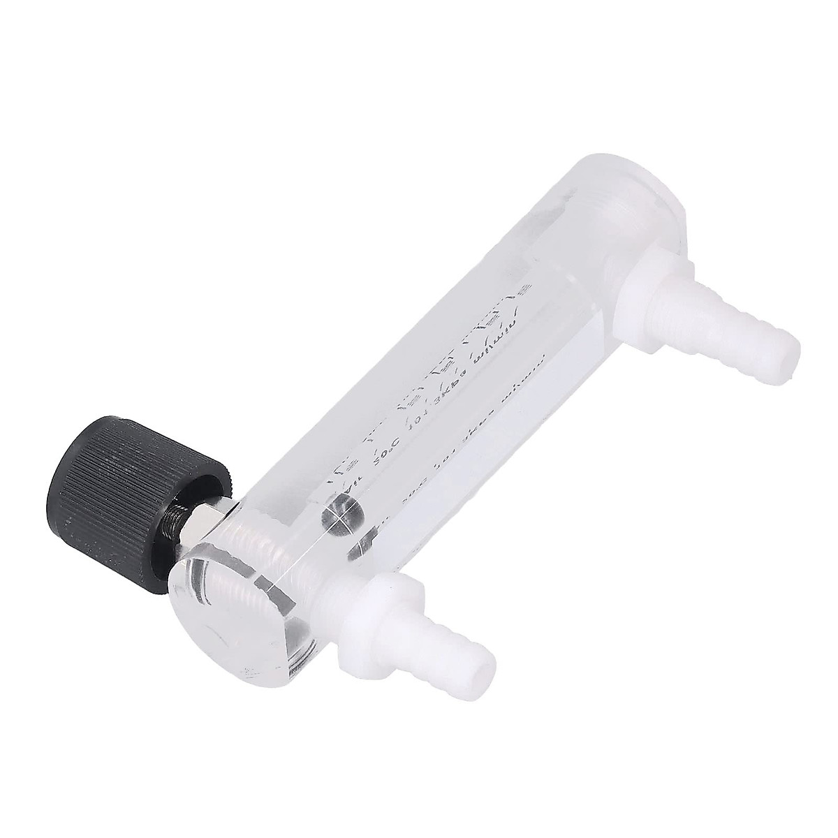 Gas Flowmeter, Transparent Acrylic Gas Flowmeter, Air Oxygen Gas Flows Meter Tools for Measuring Controlling Gas Flowing