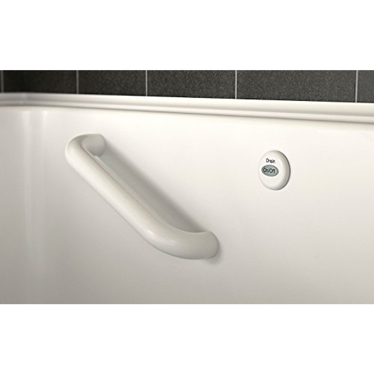 American Standard 2848.109.CRW Gelcoat Whirlpool and Air Spa 28"x48" Right Side Door Walk-In Bathtub in White