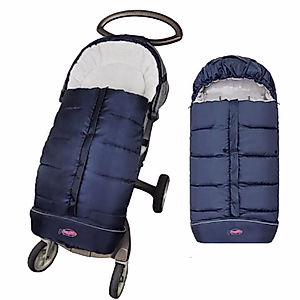 Go 3 Seasons Universal Stroller Footmuff, Warm Winter Stroller Bunting Bag for Toddler, Waterproof Stroller Sleeping Bag, Anti-Slip Height Adjustable,Toddler Stroller Winter Blanket