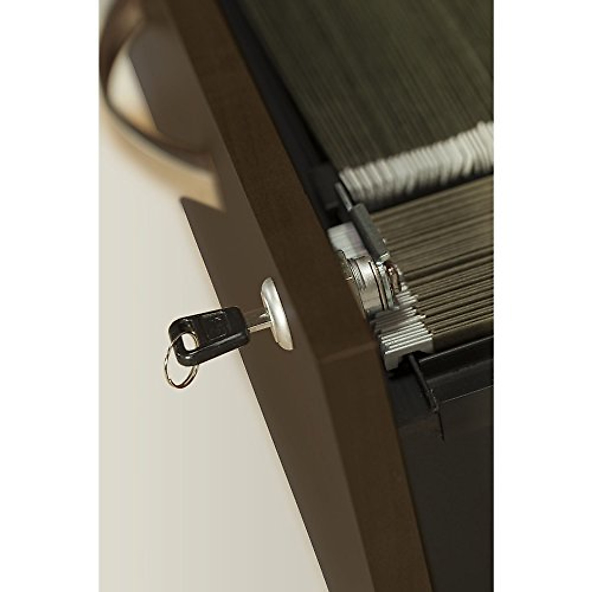 Bush Business Furniture Series C 2 Drawer Mobile File Cabinet in Mocha Cherry - Assembled