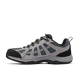 Columbia Men's Redmond III Hiking Shoe, Graphite/Black, 11