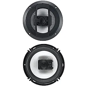 BOSS Audio Systems R63 300 Watt Per Pair, 6.5 Inch, Full Range, 3 Way Car Speakers Sold in Pairs