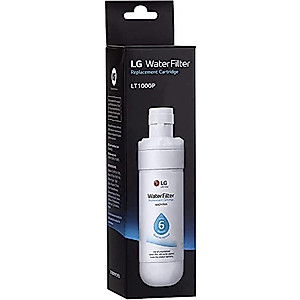 LG LT1000P - 6 Month / 200 Gallon Capacity Replacement Refrigerator Water Filter (NSF42, NSF53, and NSF401) ADQ74793501, ADQ75795105, or AGF80300704 , White