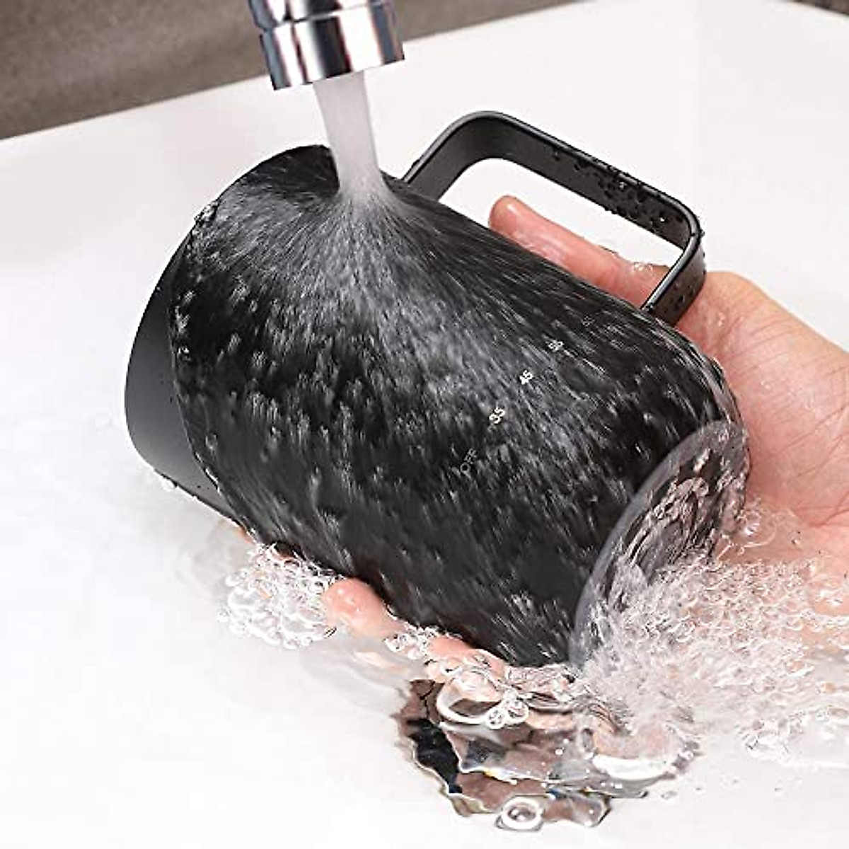 vsitoo S3 Pro Temperature Control Smart Mug, Coffee Mug Warmer for Desk Home Office, App Controlled Heated Coffee Cup, Self Heating Coffee Mug Improved Design- 14 oz