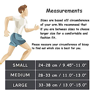 Ailzos Cell Phone Armband Exercise Arm Holder for iPhone 11 Pro/XR/XS/X/8/7/6 Plus iPod Android Galaxy S8 S9 S10 S20 Note 10/9/8, Pixel 2/3XL, Workout Phone Holder for Running, Jogging, Hiking, Blue M