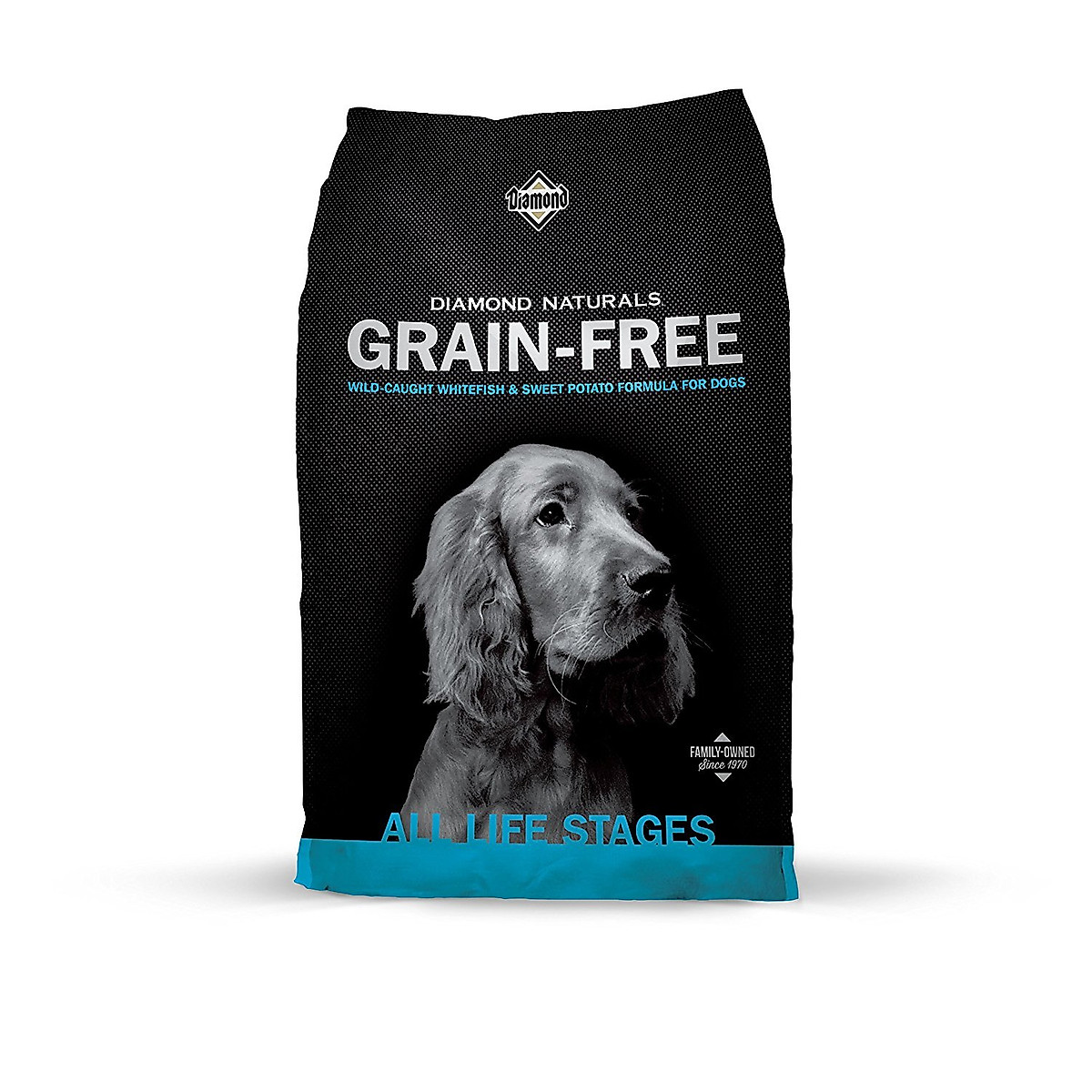 Diamond Naturals Grain Free Real Meat Recipe Premium Dry Dog Food With Real Fish 14Lb