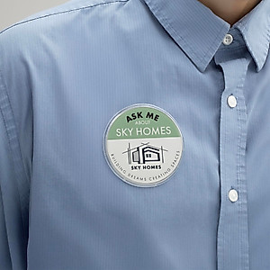 3" DIY Snap Together Pin Back Buttons - 12 Pack