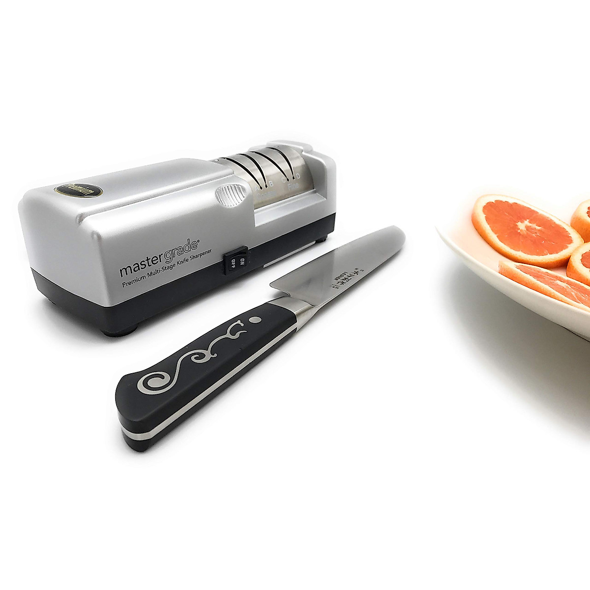 Master Grade Premium Electric Knife Sharpener machine sharp in seconds