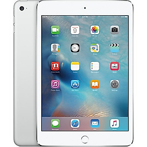 Apple iPad mini 4 64GB (Wi-Fi) 7.9-Inch iOS Tablet - Silver (Renewed)