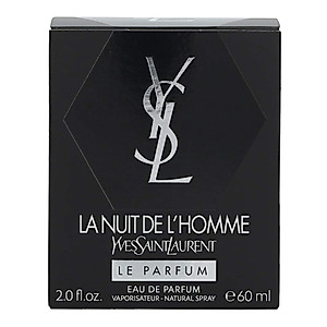 Yves Saint Laurent La Nuit De L'Homme Ysl Le Parfum Eau De Parfum Spray for Men, 2 Ounce