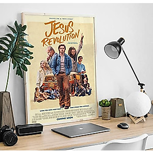 Je%sus Revo%lution Movies 2023 Poster, Movies 2023 Poster Canvas, Gift For Je%sus Revo%lution Fan Poster, Home Wall Decor Canvas Poster, Custom Poster