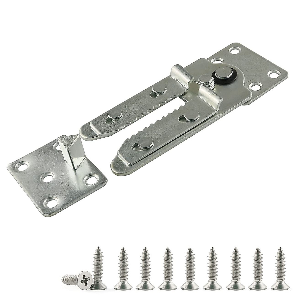 E-outstanding Sofa Two-in-one Buckle Snap Style Sectional Connector with 8Pcs M5x20 Screws