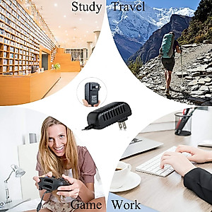 Digipartspower 12V AC-DC Adapter Charger Power for DIALL AE0294 Rechargeable LED Light Cord PSU