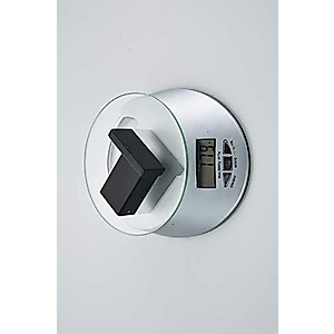 Klabb HBB-40 Square Type SUS 304 Stainless Steel Coat Hook Single Towel/Robe Clothes Hook for Bath Kitchen Garage Heavy Duty Contemporary Square Style Wall Mounted, Matte Black