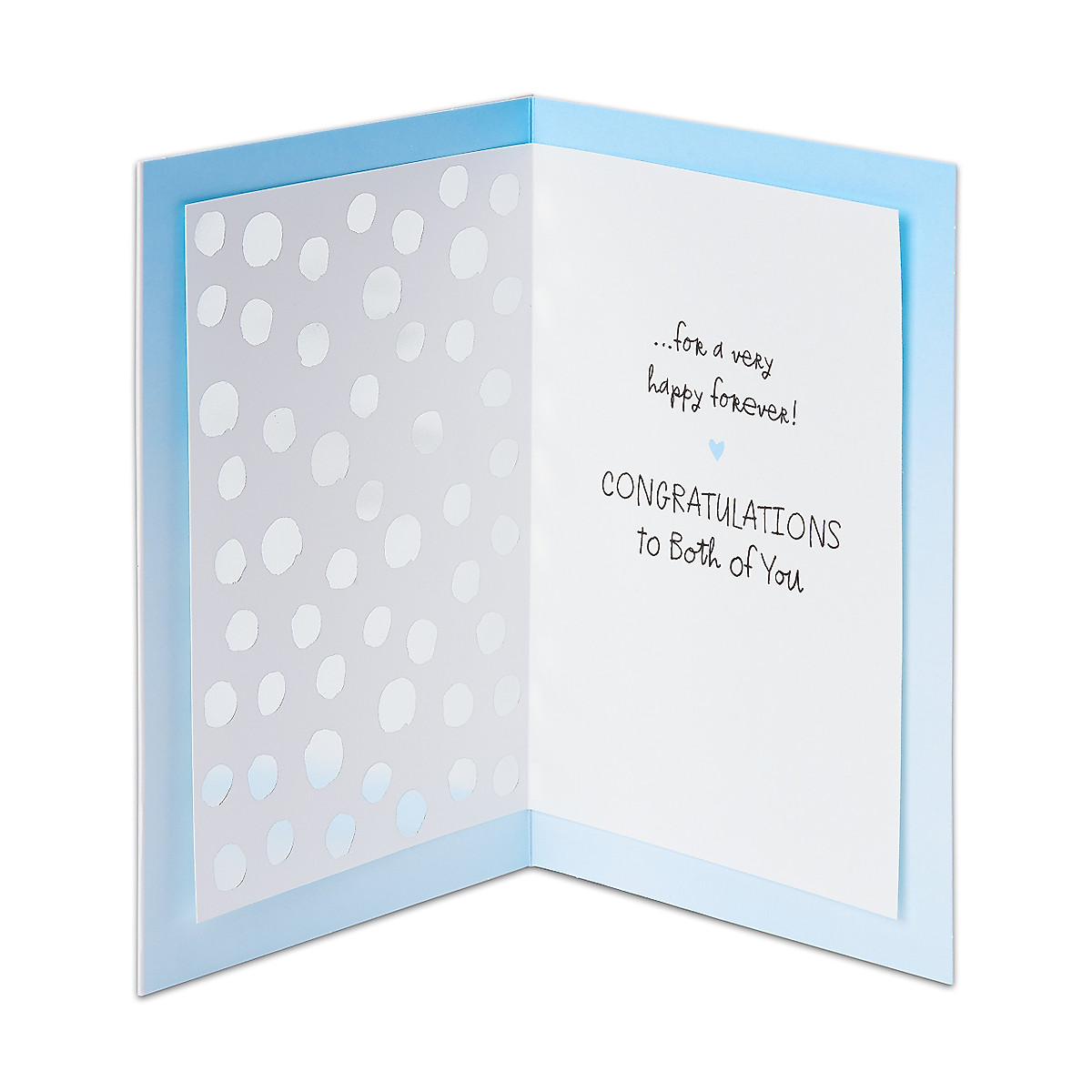American Greetings Bridal Shower Card (Happy Forever)